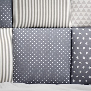 Upholstered Headboard, Fabric Wall Panels, Protective Sideboard Wall ...