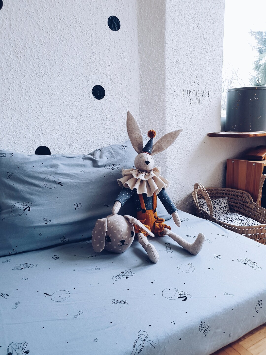 The Little Prince Sheet Set, Toddler Bed Sheet Set, Printed Bed Sheets ...