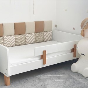 Upholstered Wall Panels, Children Headboard, Kids Soft Fabric Playroom ...