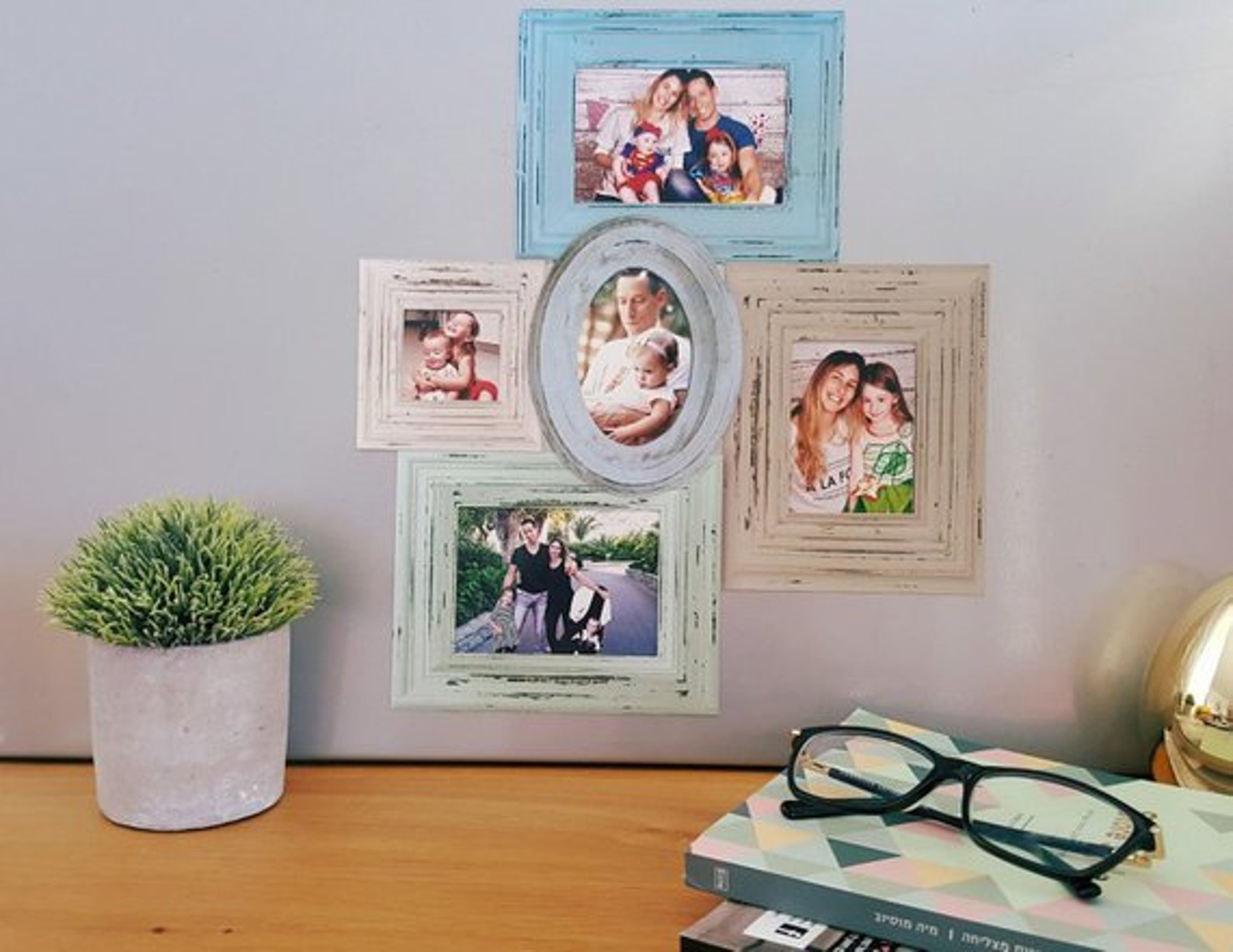 Vintage Style Magnetic Collage Picture Frame Home Decor Gift - Etsy