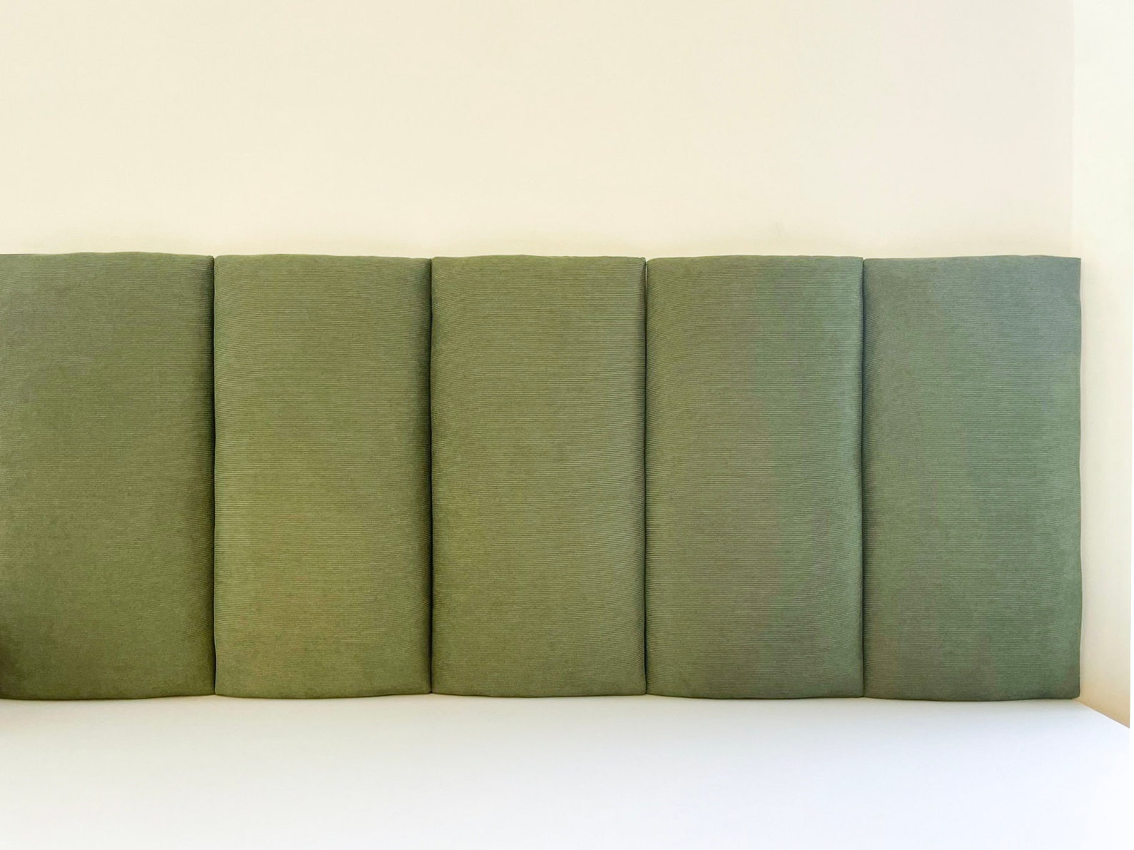 Fabric Wall Panels, Wall Cushions, Corduroy Rectabgular Upholstered ...