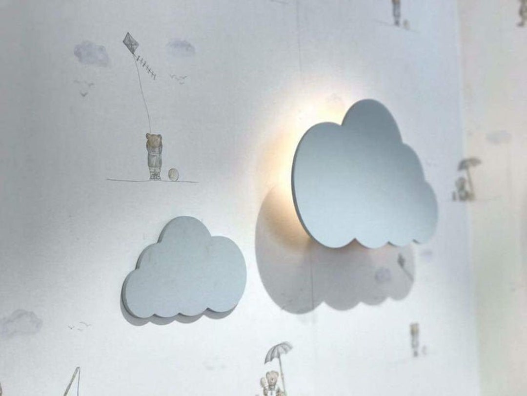 Cloud Lamp, Baby Wall Lamp, Nursery Night Lamp, Wall Night Light, Kids ...