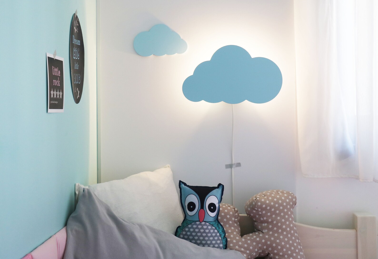 Cloud Wall Light, LED Wall Lamp, Cloud Night Light, Childrens Night ...