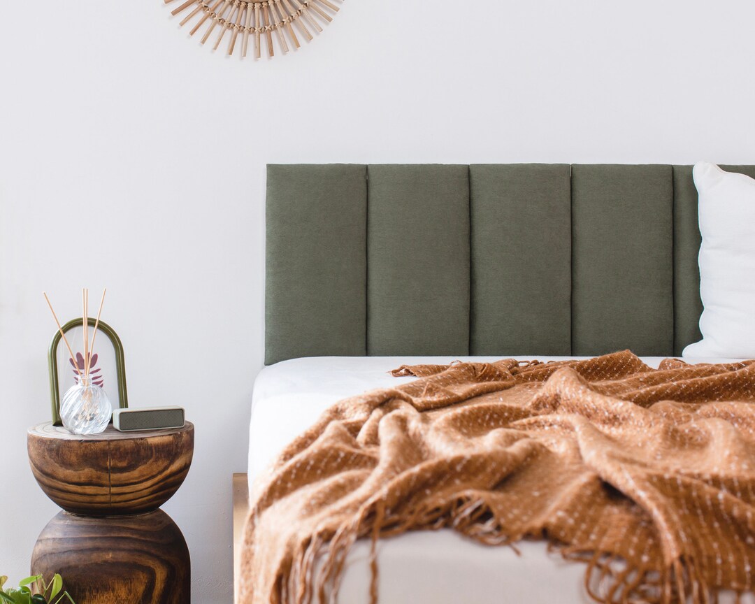 Wall Mounted Headboard, Dorm Headboard, Upholstery Paneling, Soft ...