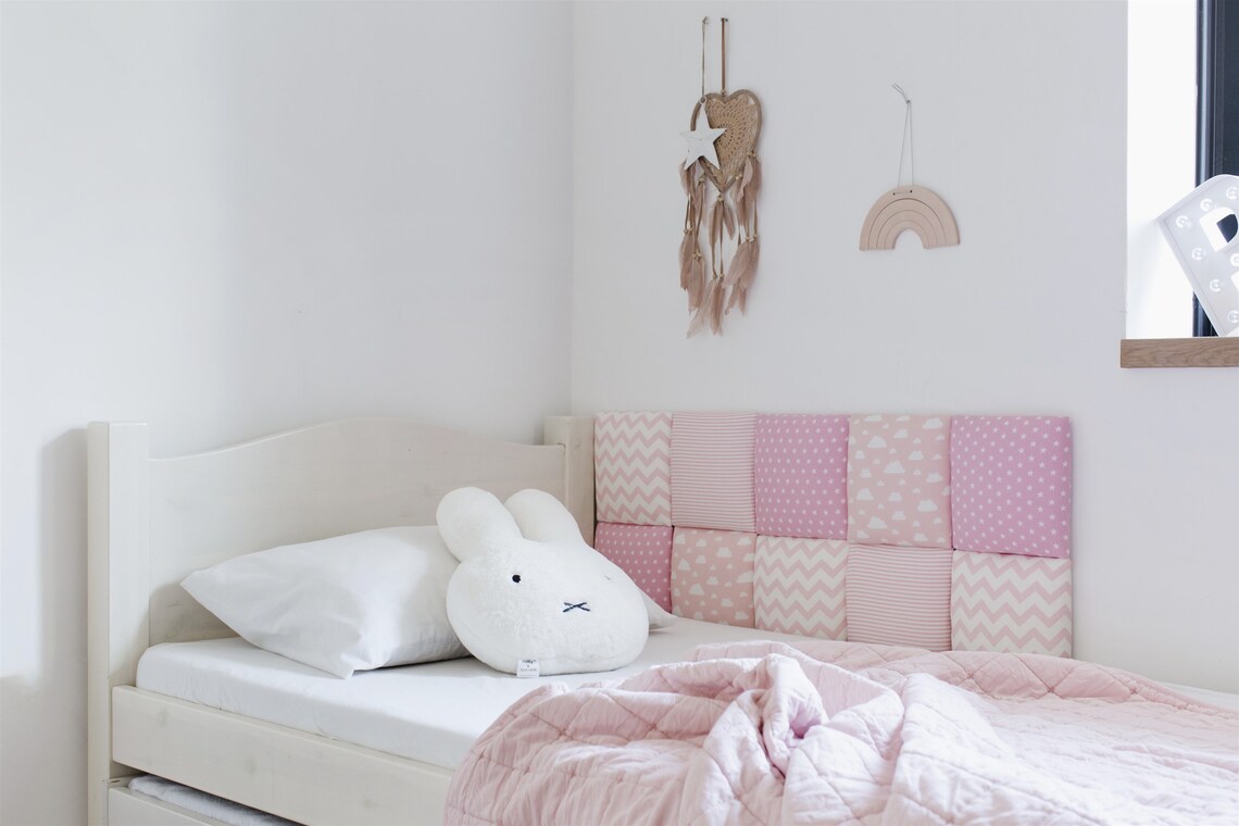 Kids Headboard, Headboard & Sideboard Tiles, Upholstered Wall Panels ...