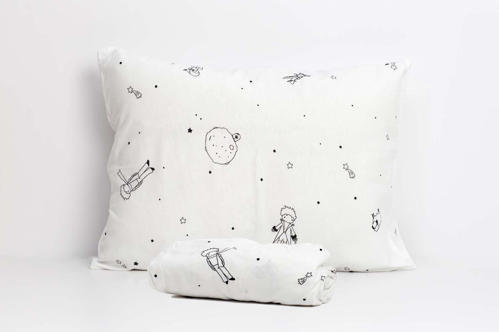 Le Petit Prince Mini Crib Sheets, 100% Egyptian Cotton Bed Sheets ...