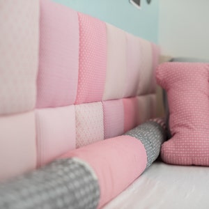 Headboard Tiles, Upholstered Soft Wall Panels, Wall Padding, Kid's Room ...