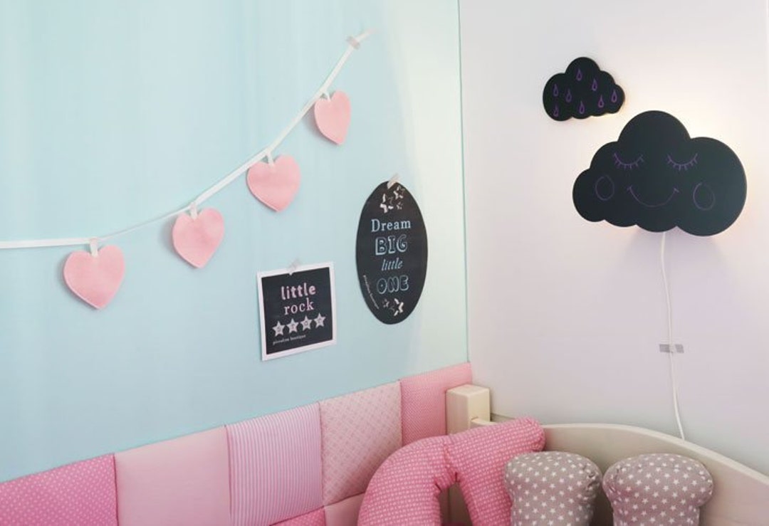 Cloud Wall Light, LED Wall Lamp, Cloud Night Light, Childrens Night ...