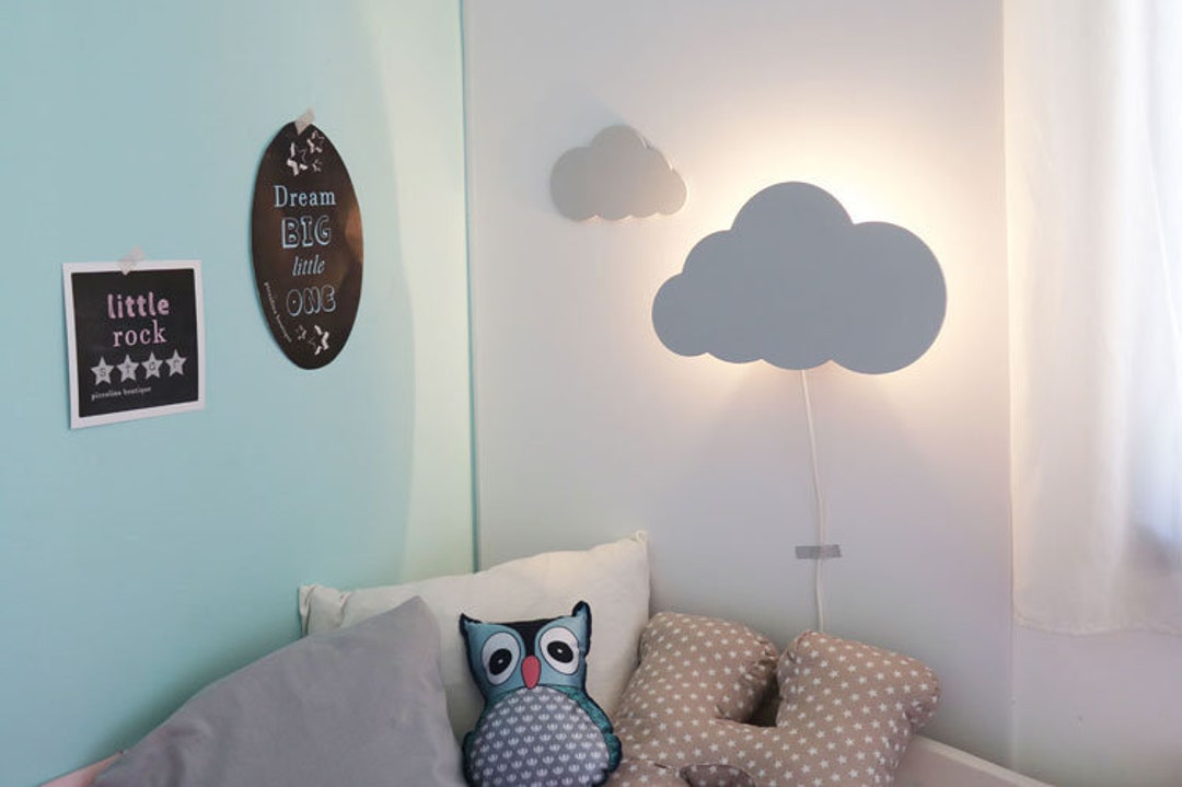 Cloud Lamp, Baby Wall Lamp, Nursery Night Lamp, Wall Night Light, Kids ...