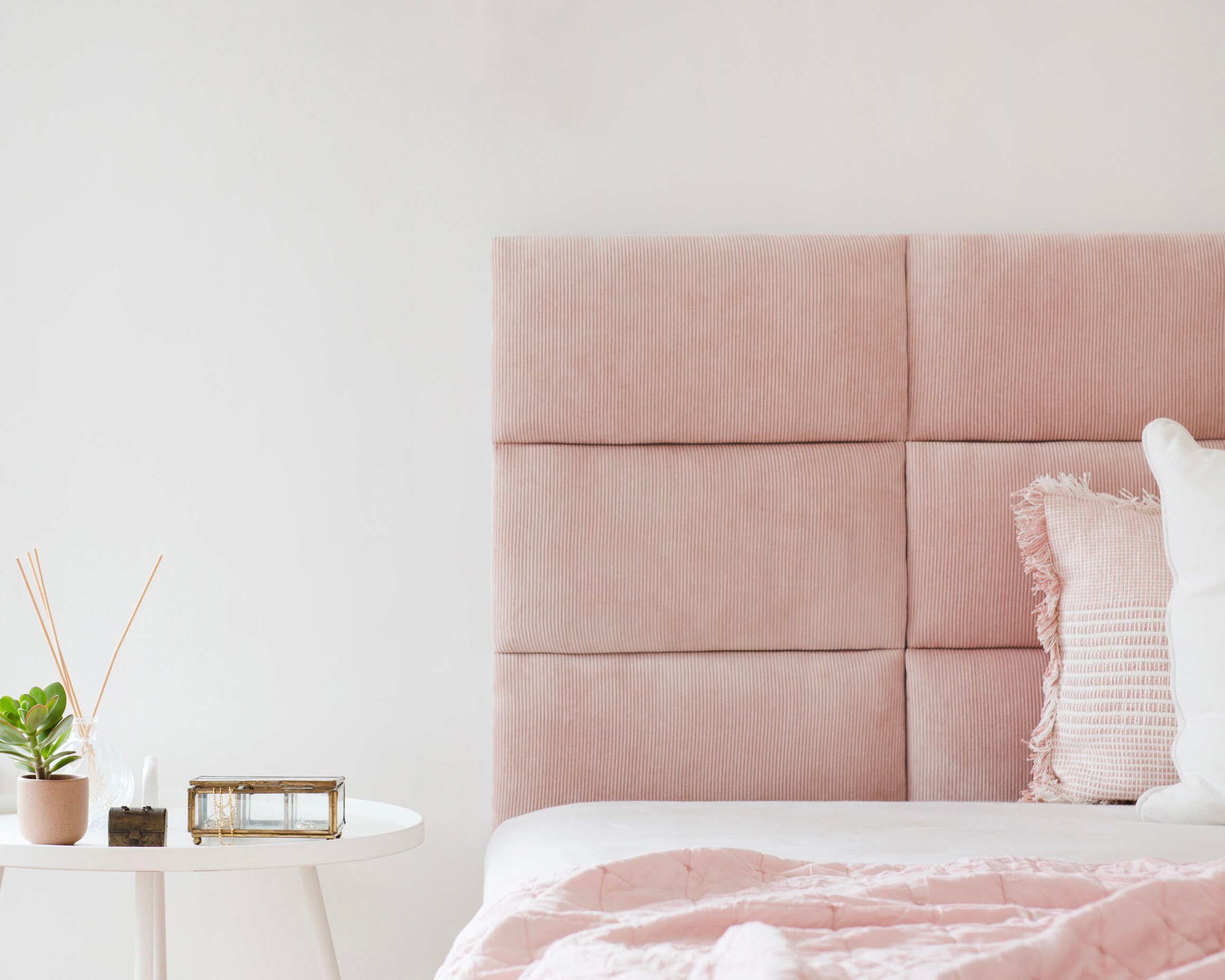 Wall Mounted Headboard, Dorm Headboard, Upholstery Paneling, Soft ...