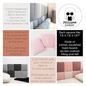 Upholstered Wall Panels, Children Headboard, Kids Soft Fabric Playroom ...