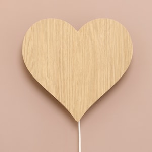 Heart Wall Light, Girls Night Light, Nursery Night Light, Teen Girl ...