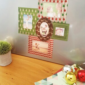 Picture Magnets for Fridge, Collage Photo Frame, Magnetic Frame ...