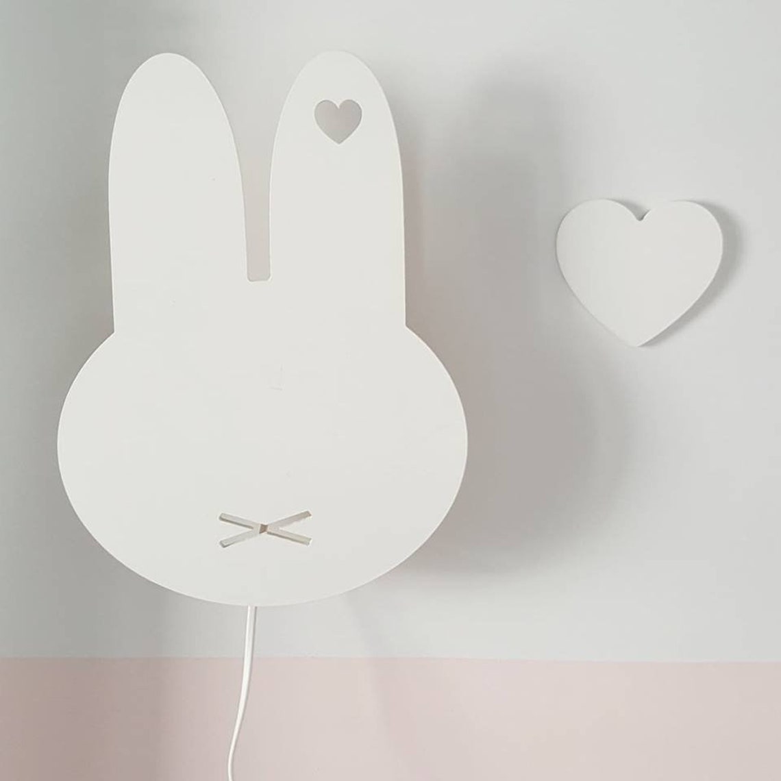 Bunny Light Children Night Light Kids Wall Light Woodland - Etsy