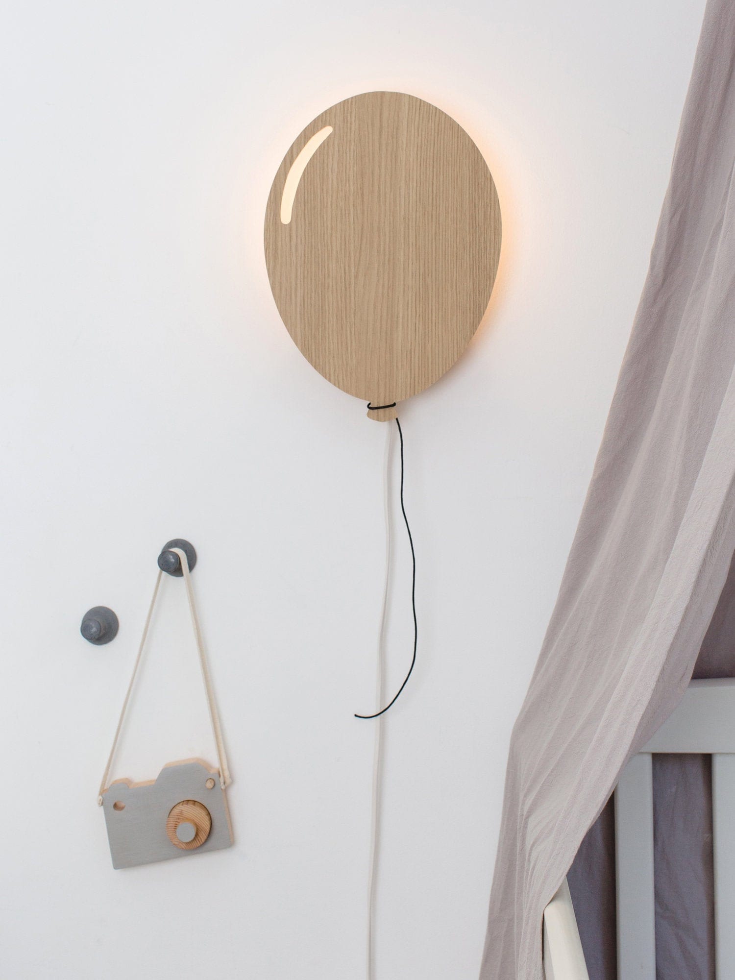 Nursery Light Night Light New Baby Gift Wall Light Balloon | Etsy