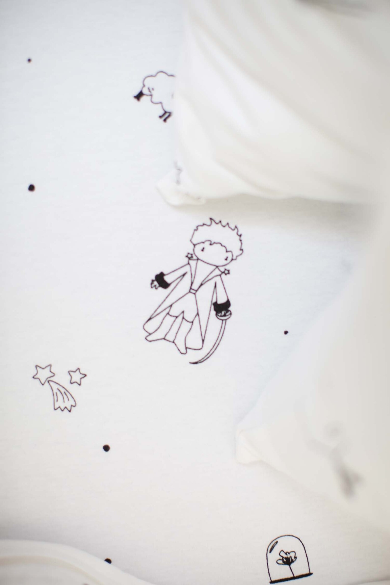 Le Petit Prince Mini Crib Sheets, 100% Egyptian Cotton Bed Sheets ...