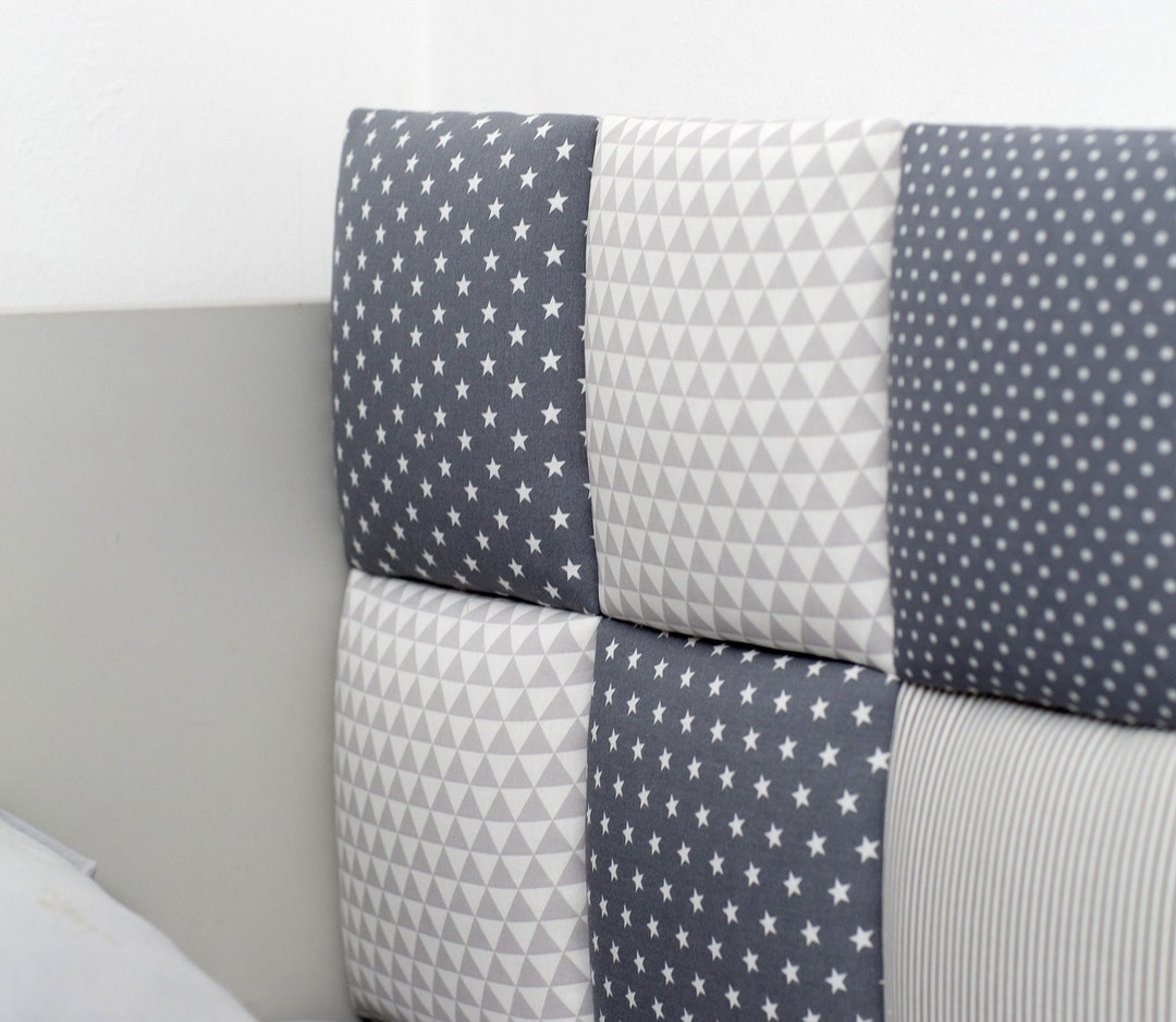 Upholstered Soft Wall Panels, Padded Boards in Different Colors, Bed ...