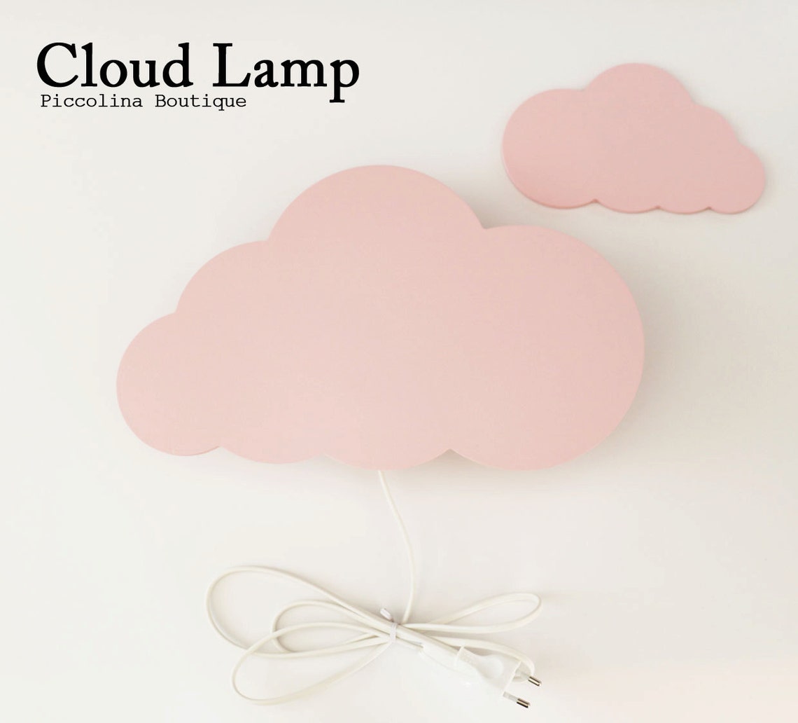 Pink Cloud Night Light LED Night Light Pastel Room Decor | Etsy
