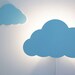 CLOUD NIGHT LIGHT Pastel Blue-cloud Shaped Led Wall - Etsy
