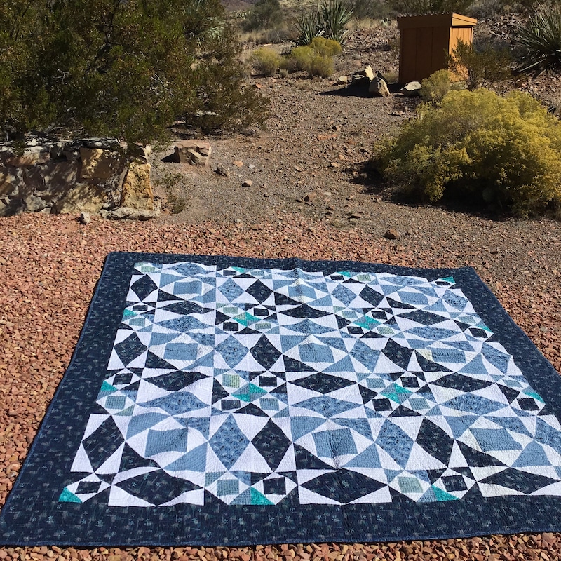 Storm of the Sea Quilt - Etsy