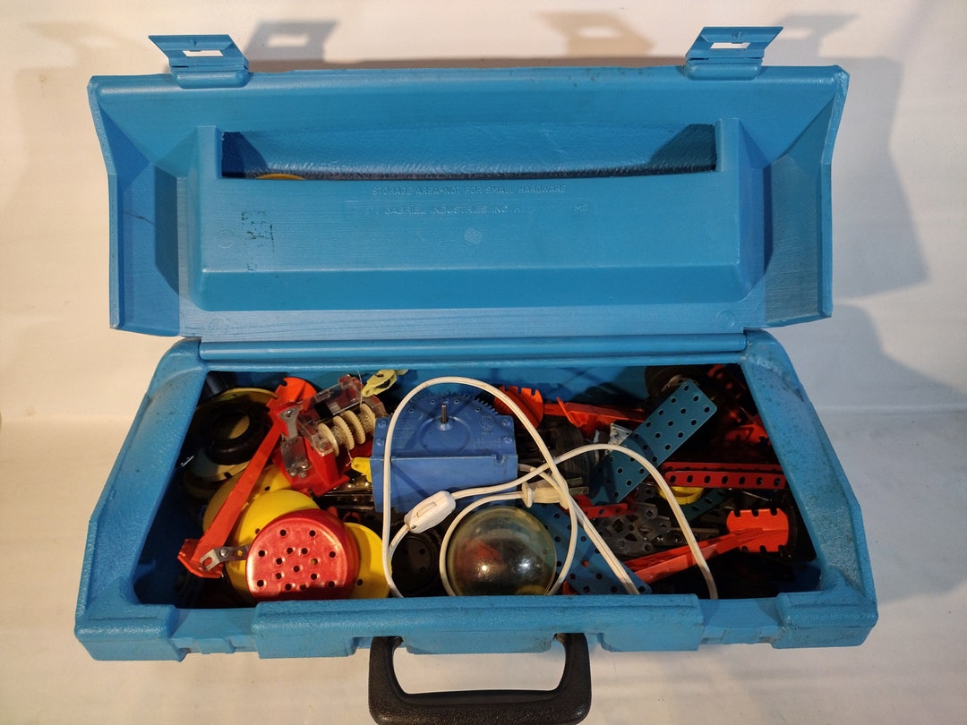 Vintage Gabriel Erector Set in Original Blue Case - Etsy
