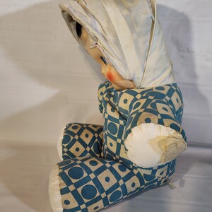 Vintage 1950's Plastic Face Samet and Wells 19" Carnival Doll - Etsy