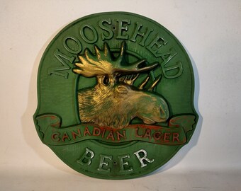 Moosehead Sign - Etsy