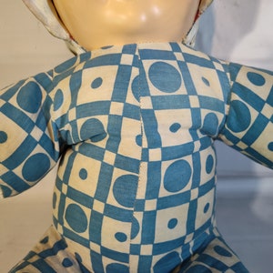 Vintage 1950's Plastic Face Samet and Wells 19" Carnival Doll - Etsy