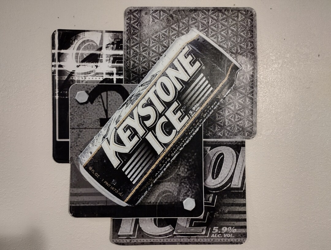 Keystone Ice Embossed Metal Beer Sign 25 X 29 Inches - Etsy
