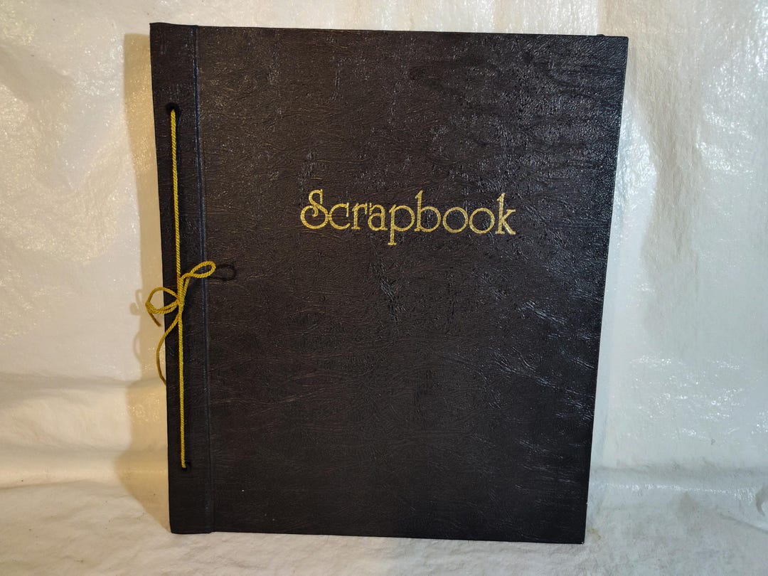 Vintage 1960s Scrapbook With 40 Blank Pages - Etsy