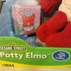 FISHER-PRICE Sesame Street 2003 Potty Elmo Brand New! - Etsy