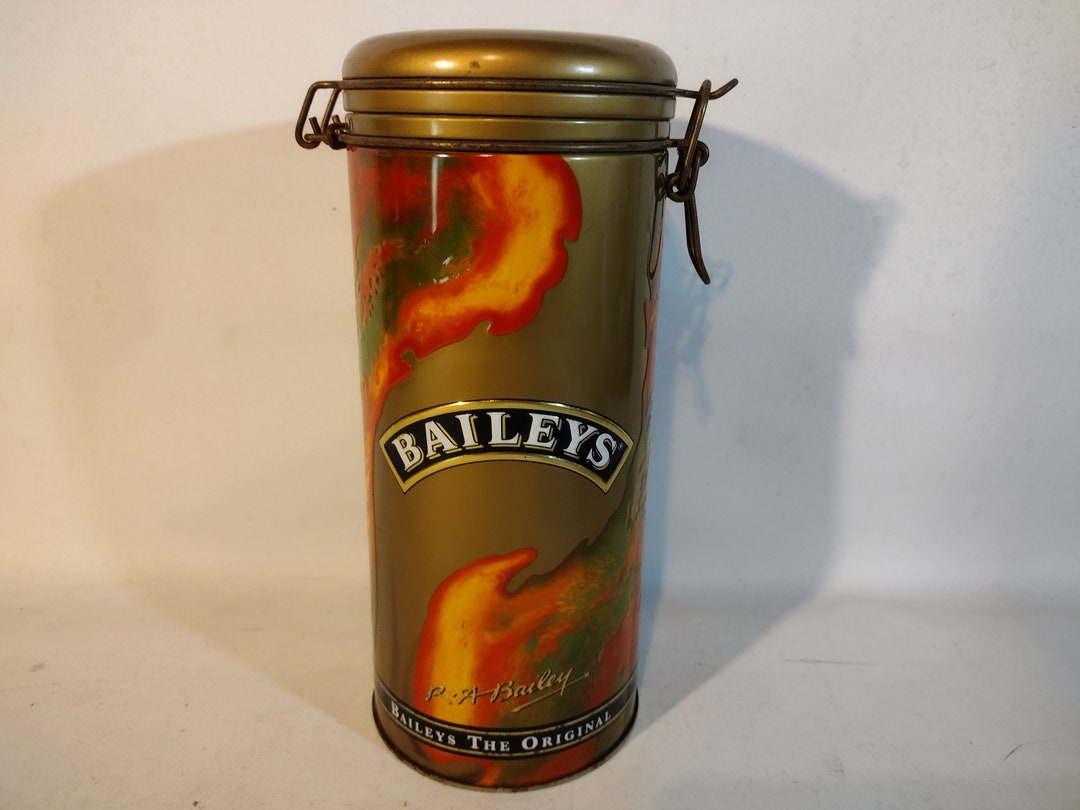 Bailey's Irish Cream Tin Box Metal Bottle Container 1995 Edition - Etsy