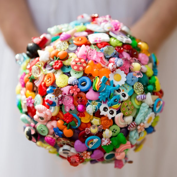 Button Bouquet - Etsy