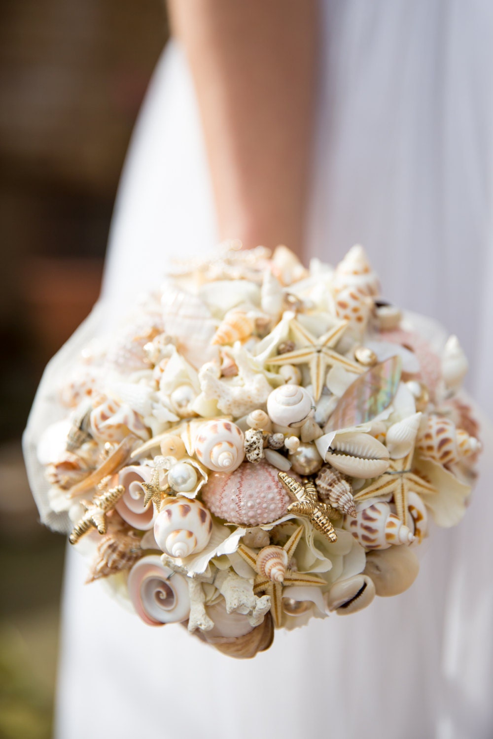Beach Inspired Shell Bouquet | Etsy