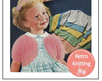 ANGORA Shrug BOLERO Knitting Pattern Vintage Angora HUG Wrap - Etsy