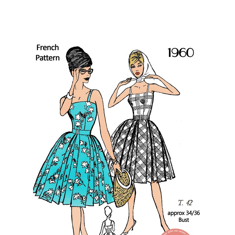 Sun Dress Pattern - Etsy