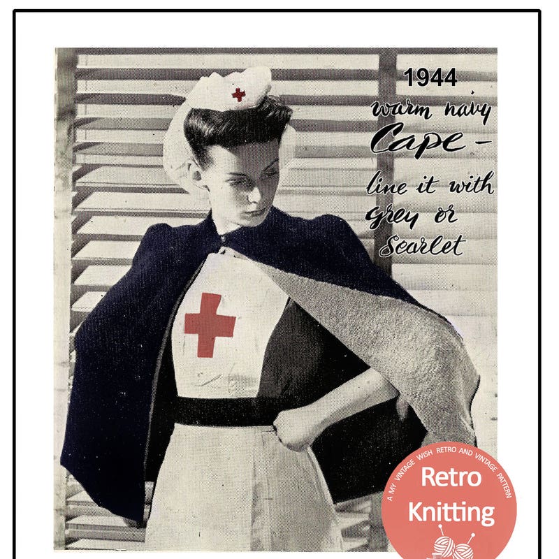 Knit Cape Pattern - Etsy