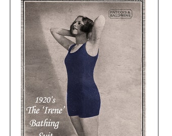 Flapper Bathing Suit | Etsy