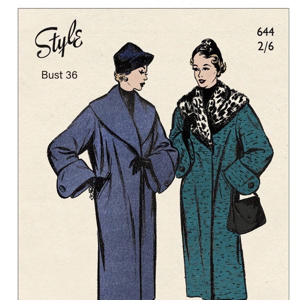 Wrap Coat Pattern - Etsy