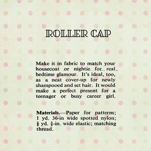 PDF Sewing Pattern: Mob Cap & Turban Hat – Easy DIY Headwear - Etsy