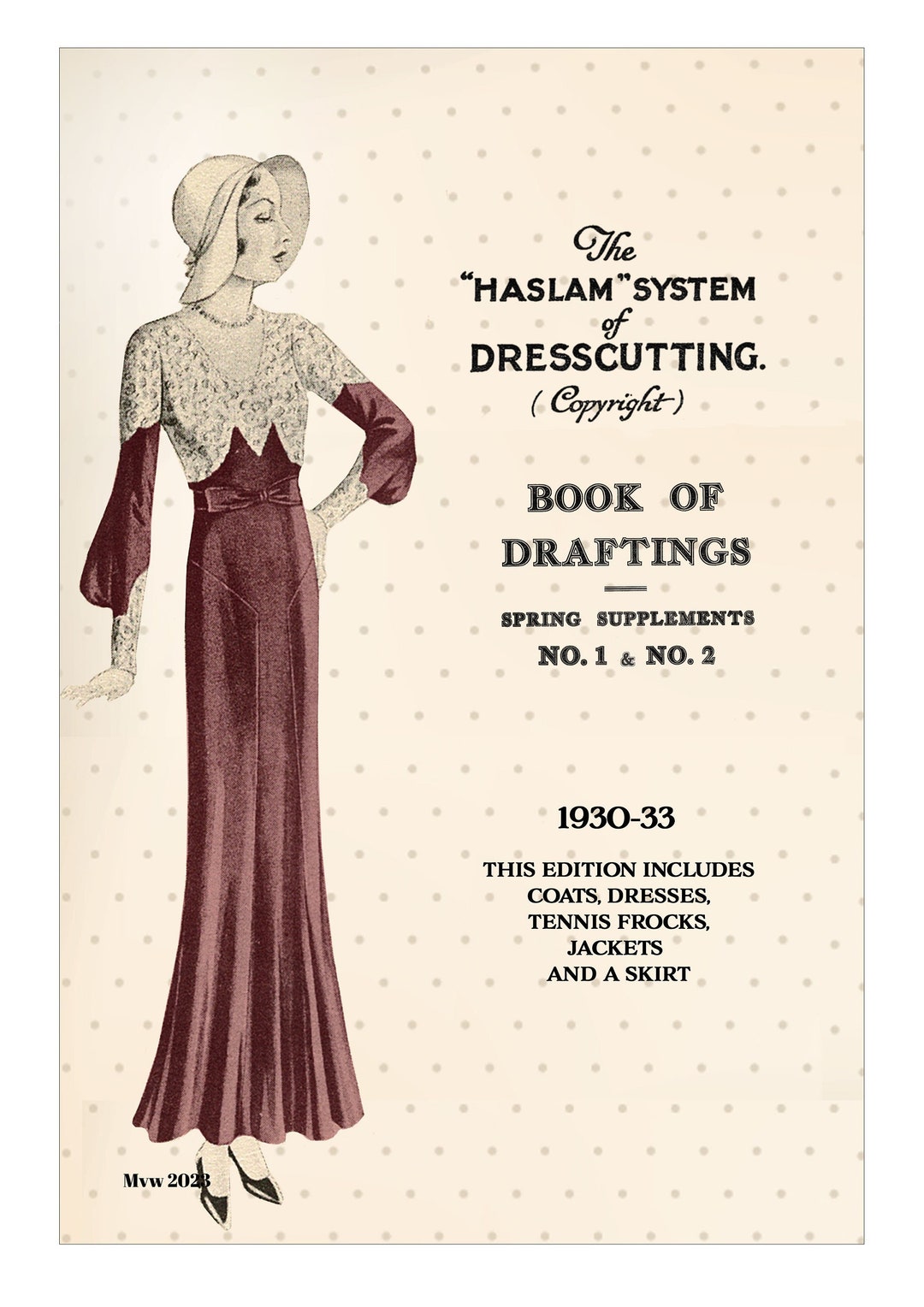 The Haslam System of Dressmaking No. 1 and 2 1930-32 - Etsy