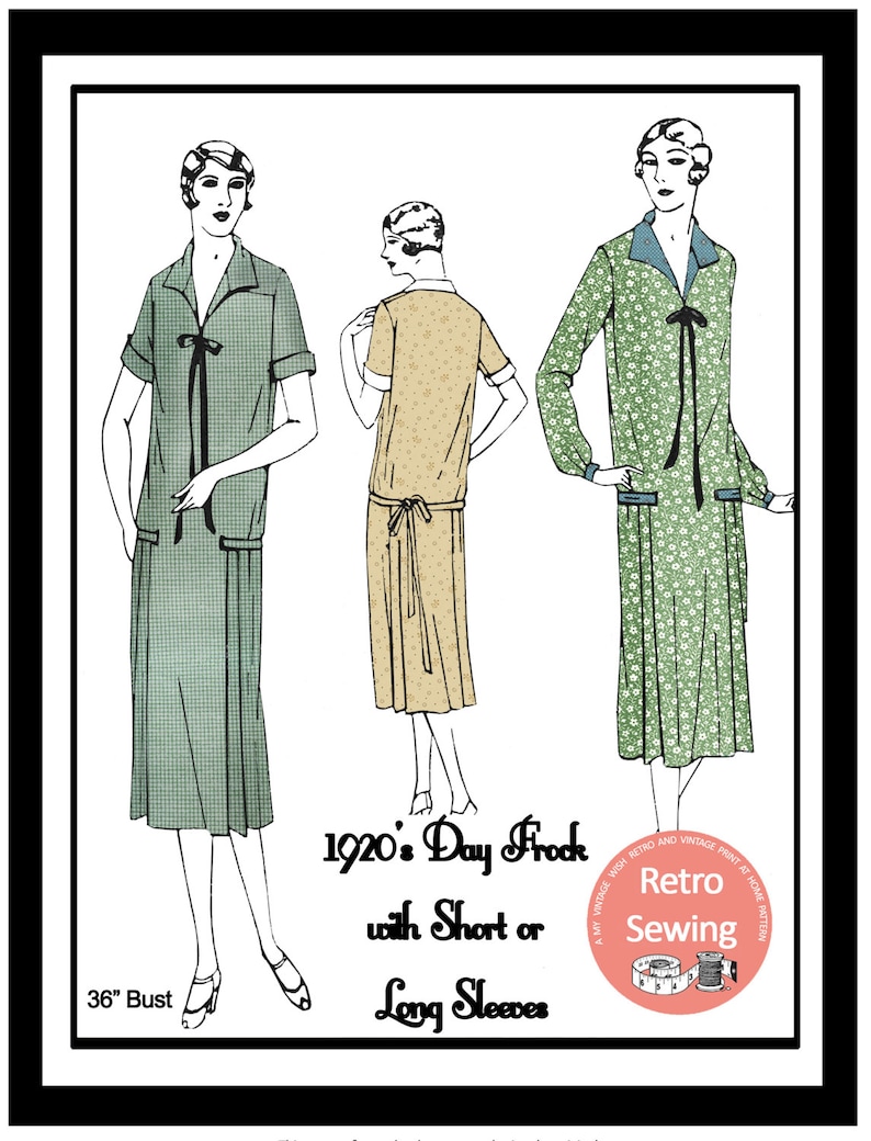 1920s Patterns - Vintage, Reproduction Sewing Patterns