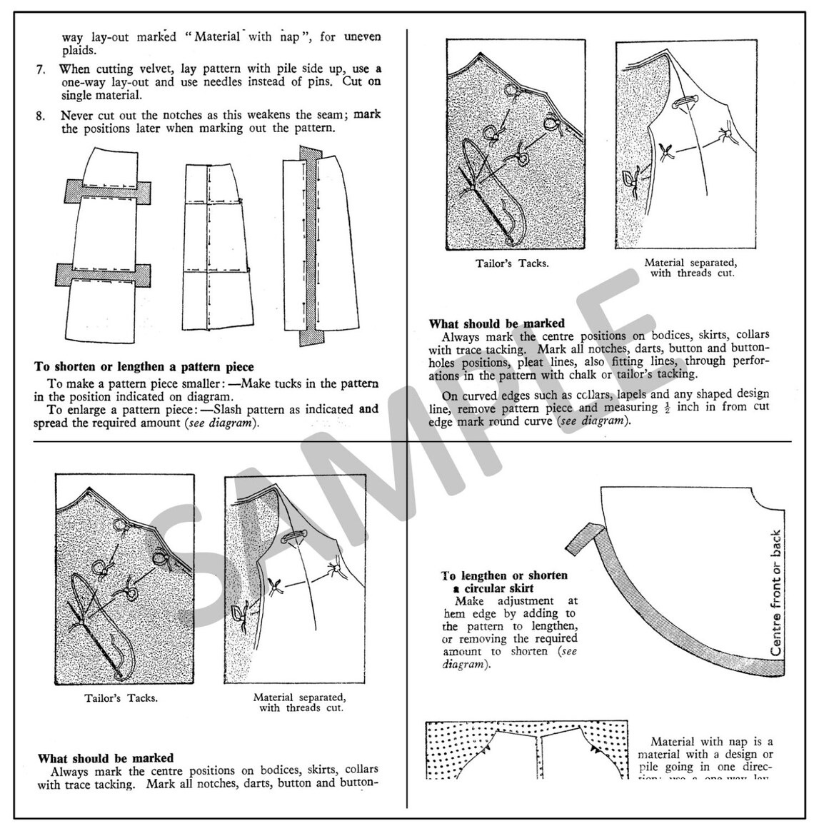 1950's Le Roy Sewing Booklet Dressmaking Booklet PDF - Etsy