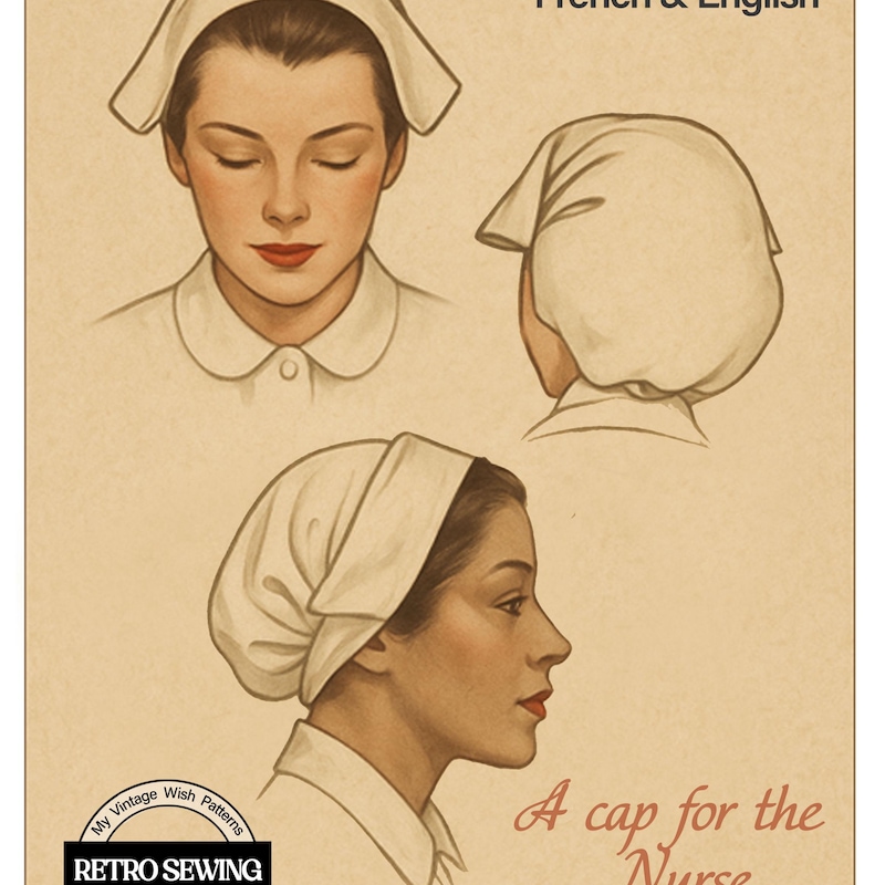 Vintage Nurse Hat - Etsy