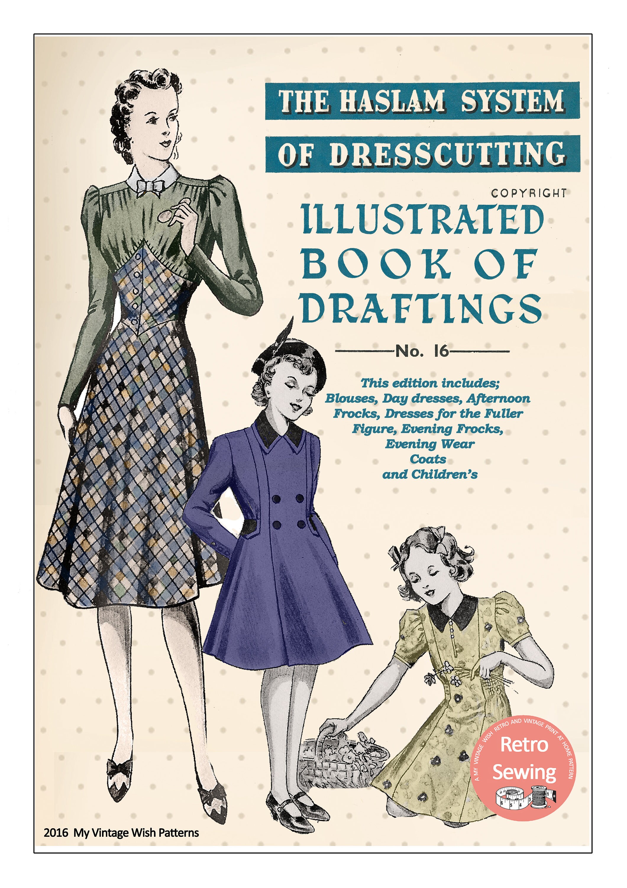 The Haslam System of Dressmaking No. 16 1930's PDF - Etsy Australia