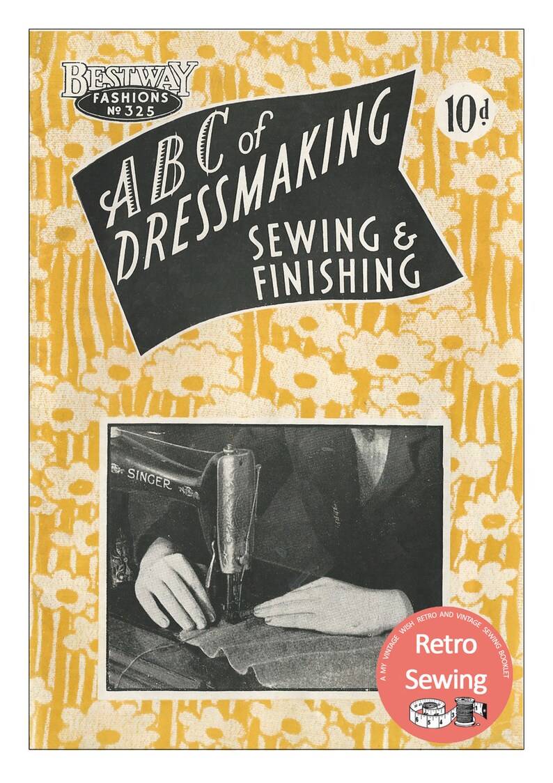 Bestway ABC of Dressmaking PDF Sewing Booklet - Etsy