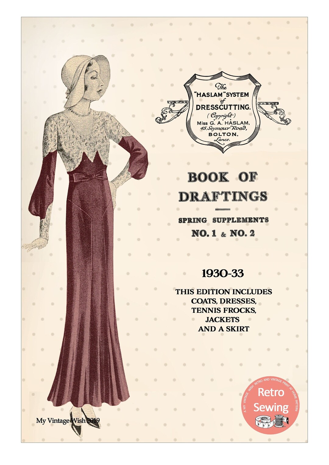 The Haslam System of Dressmaking No. 1 and 2 1930-32 - Etsy