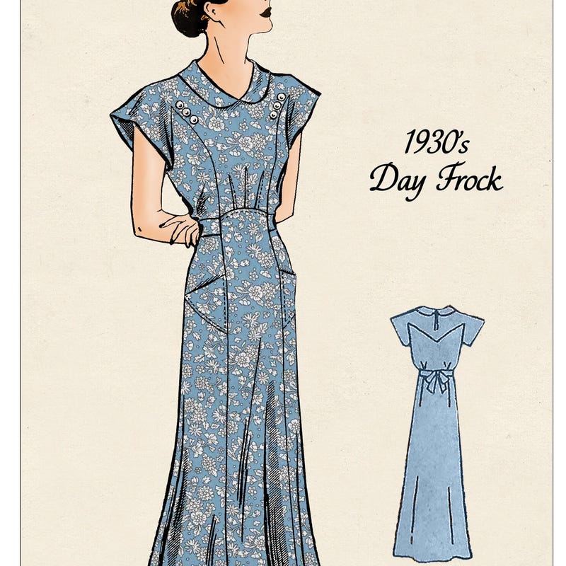 1930s Sewing Pattern - Etsy