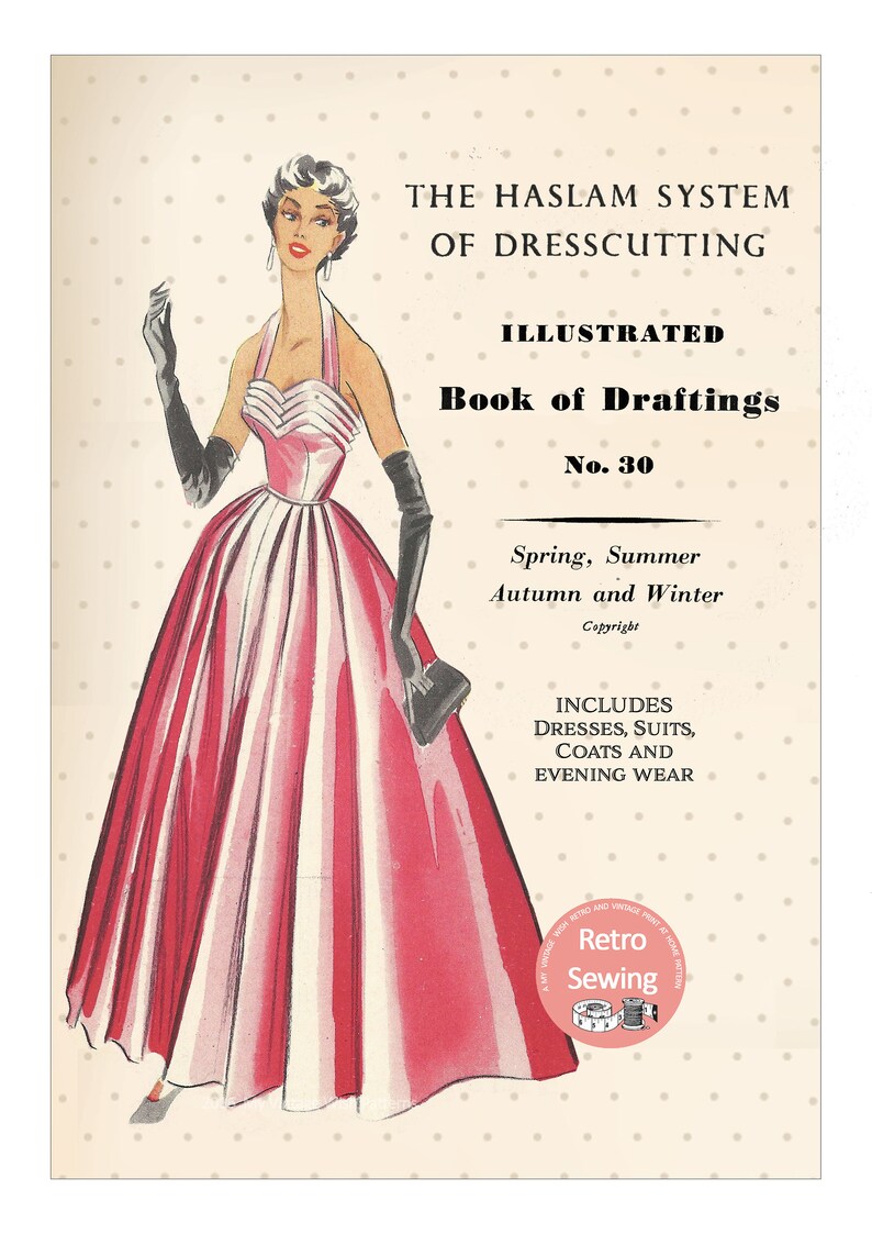 The Haslam System of Dressmaking No. 30 1950's PDF - Etsy