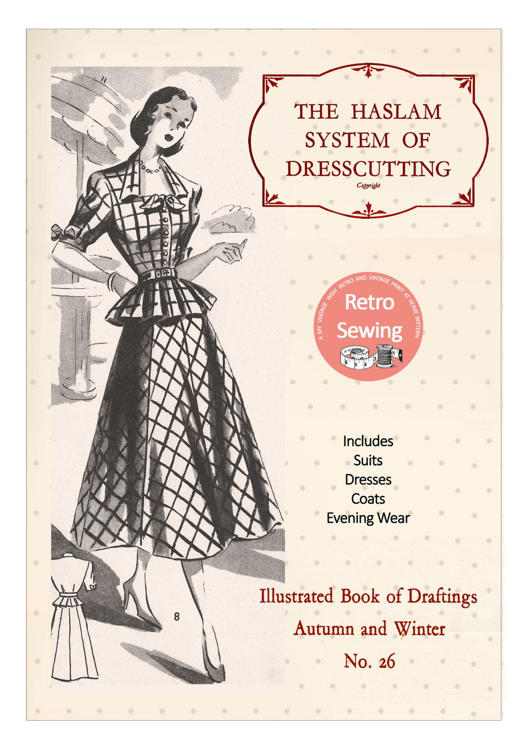 The Haslam System of Dresscutting No. 26 1950's PDF | Etsy